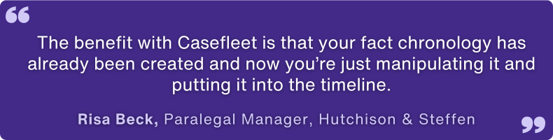 How Paralegals Use Casefleet for Better Document Review